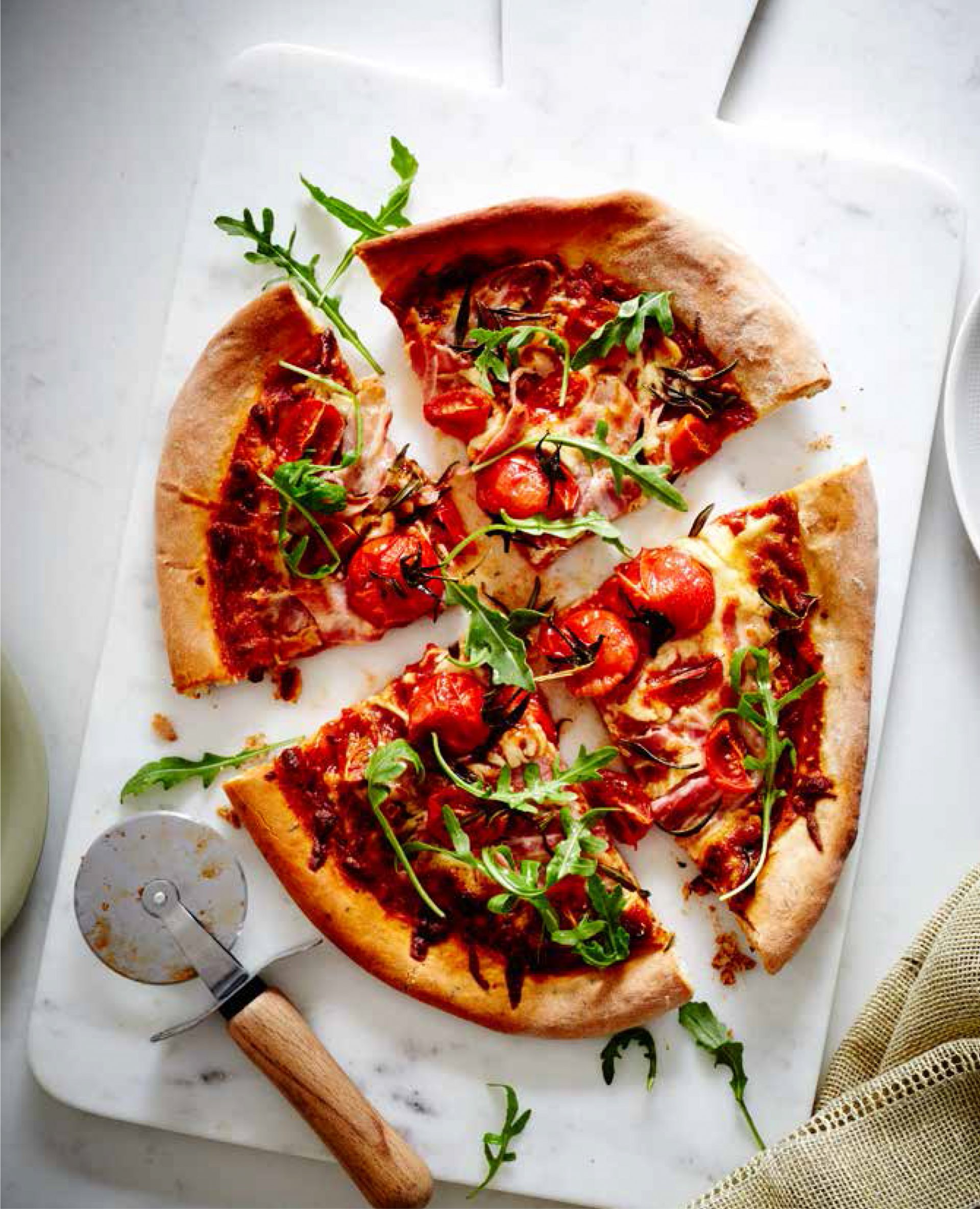 Eat Grub Edible Insect Recipe - Roasted Tomato and Pancetta Pizza with ...