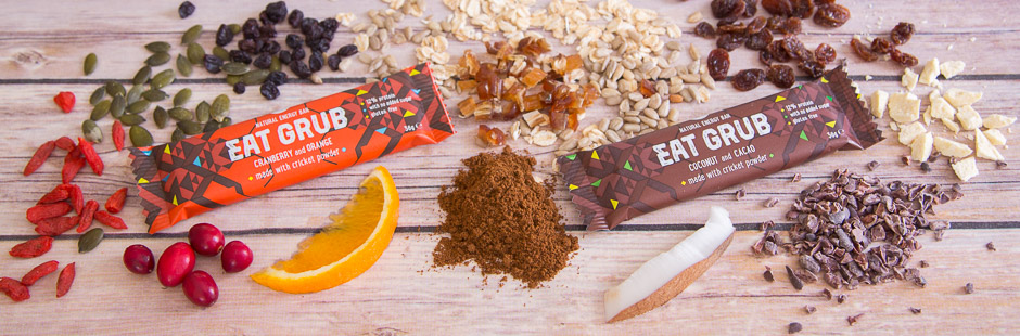 Grub – delicious & nutritious edible insects – worldwide delivery, UK made.